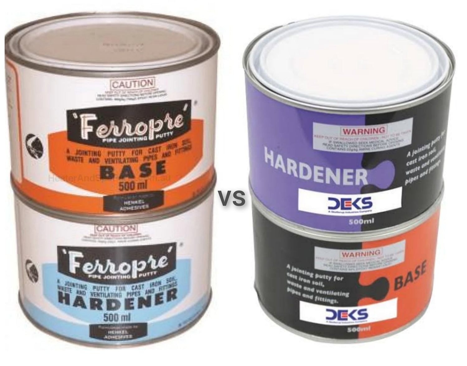 Ferropre vs Deks 2 Part Epoxy – Heater and Spa Parts