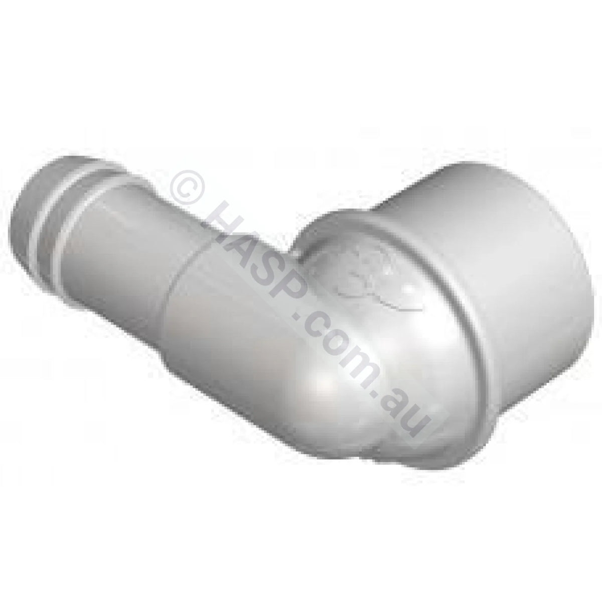 19mm Barb to 25mm Spigot - Barb Adaptor - 90° Angle – Heater and Spa Parts
