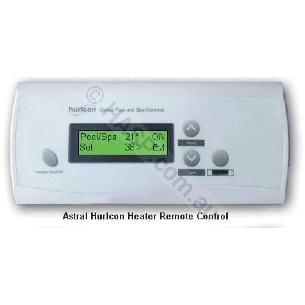 Astralpool / Hurlcon Remote Gas Heater Thermostat Touchpad Controller ...