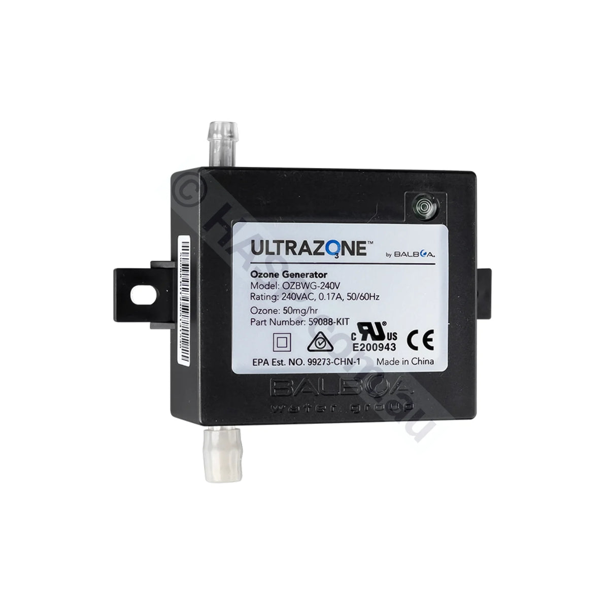 Balboa Ozone Generator - Ultrazone - for Spas - 30-50mg/hr Ozonator ...