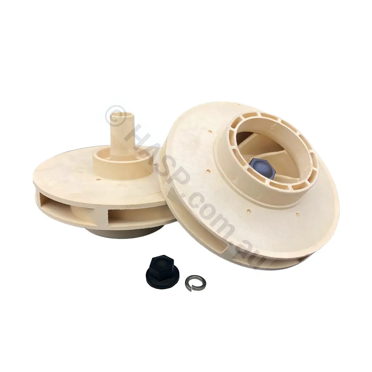 Davey & SpaNet XS-30-3P Impeller w/ Lock Nut – Heater and Spa Parts