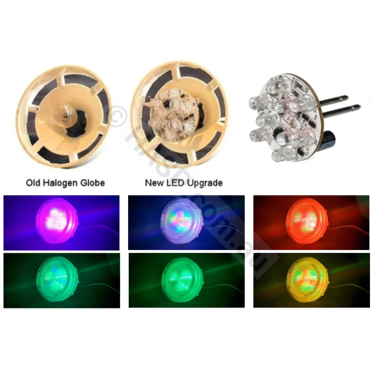 LED Spa Light Upgrade Replacement - Upgrade from Halogen Bulb (912 ...