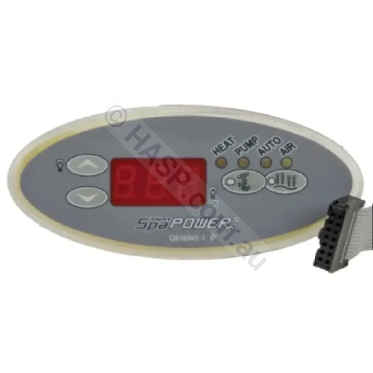 Oval Davey SpaQuip Spa Power SP 400, 500, 600, 601 Touchpad Control Pa ...