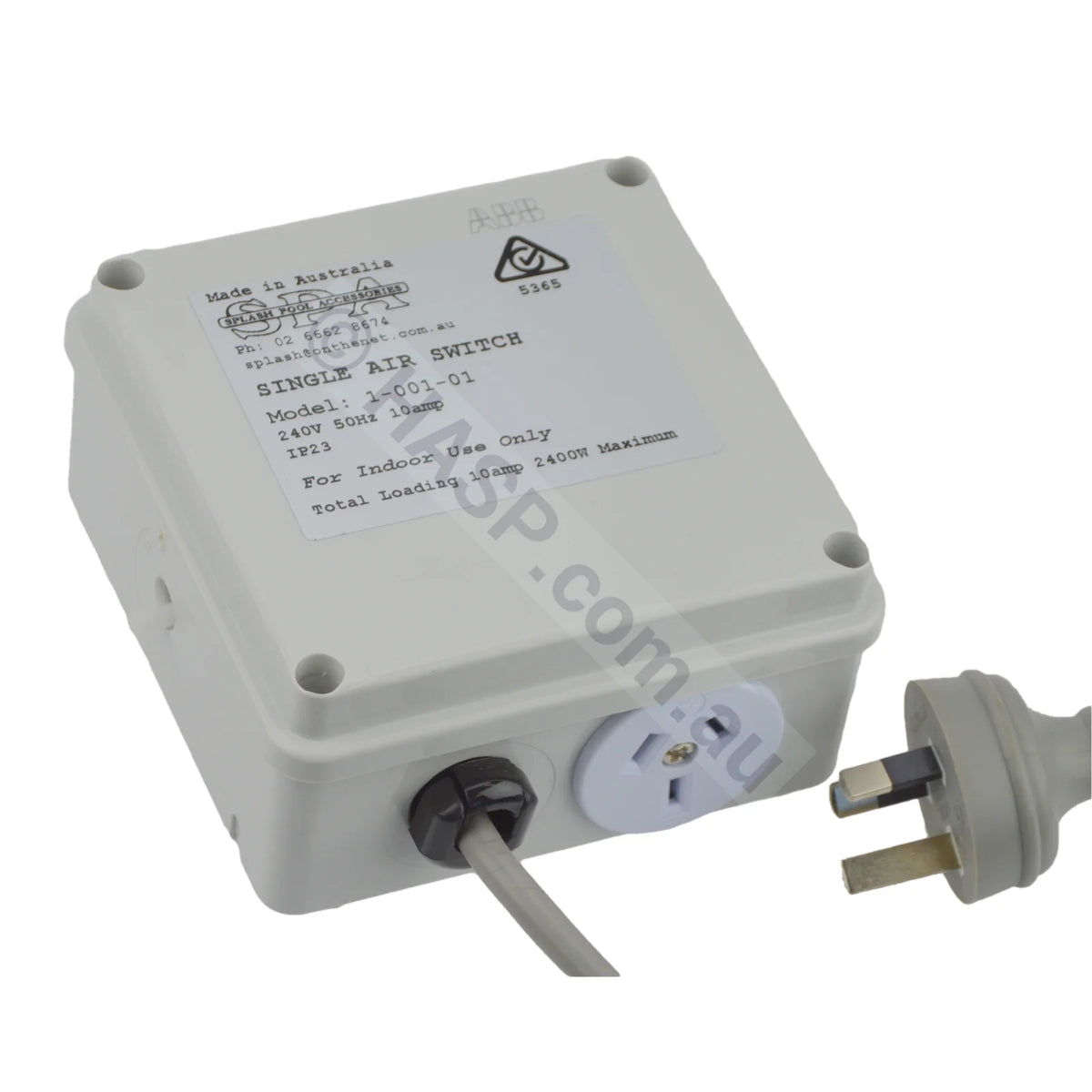 Premium Air Switch Box - Single - 10A or 15A – Heater and Spa Parts