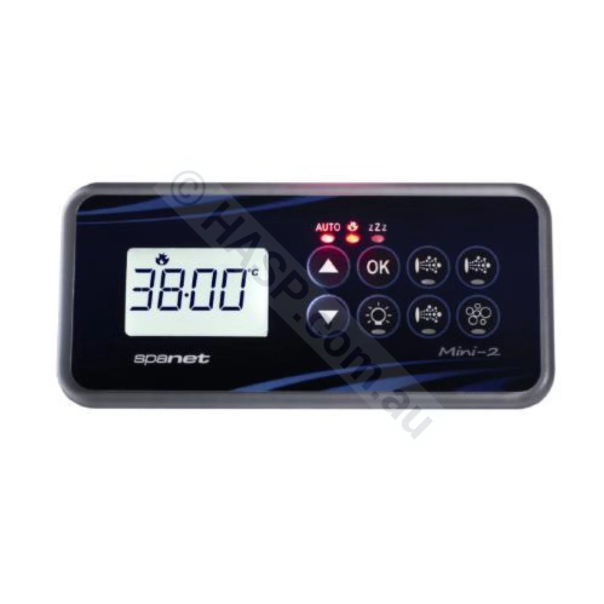 SpaNet Mini Touchpads - SV Mini 1 / SV Mini 2 - Rectangular – Heater ...
