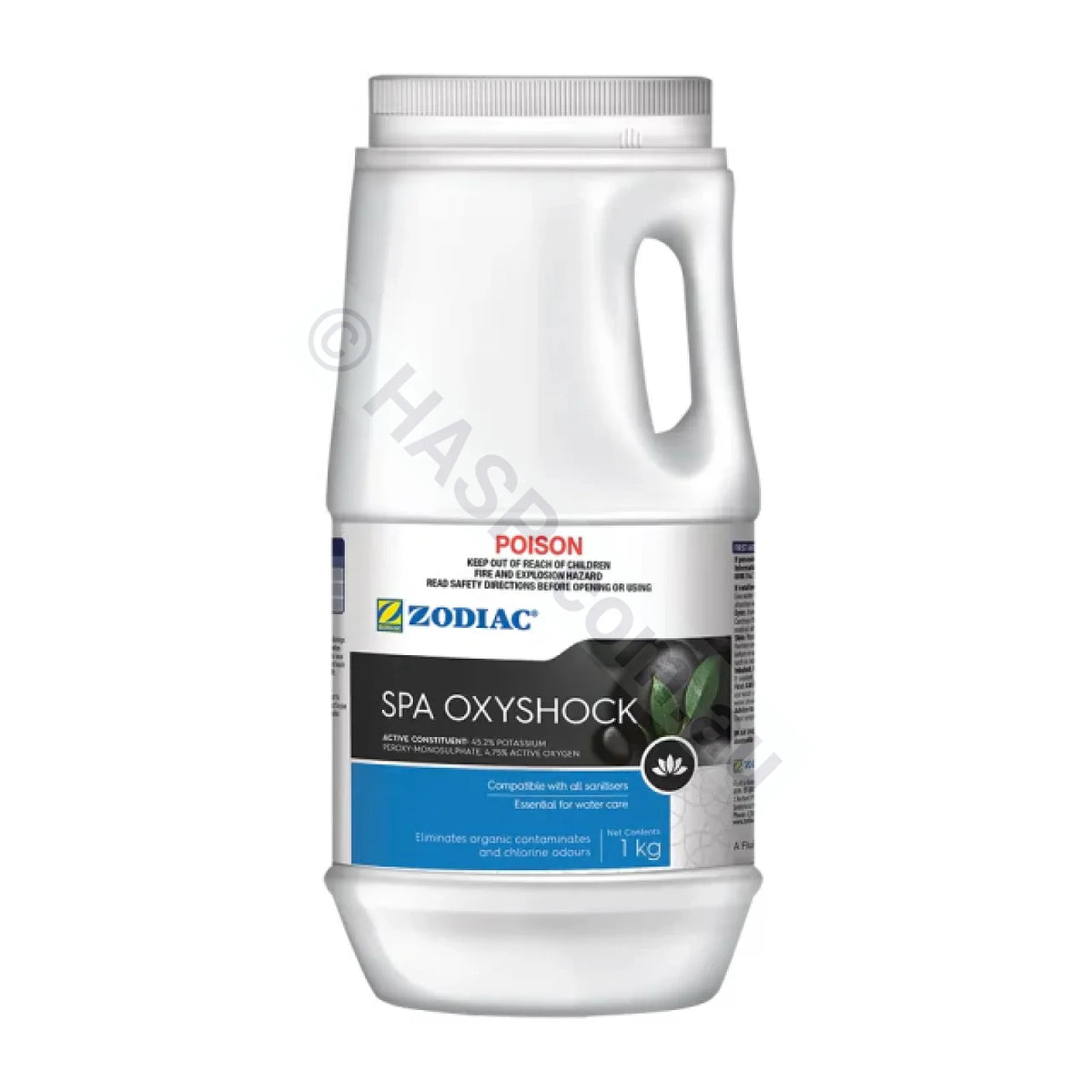 Zodiac Spa OxyShock - Pure Protection - 1kg – Heater and Spa Parts
